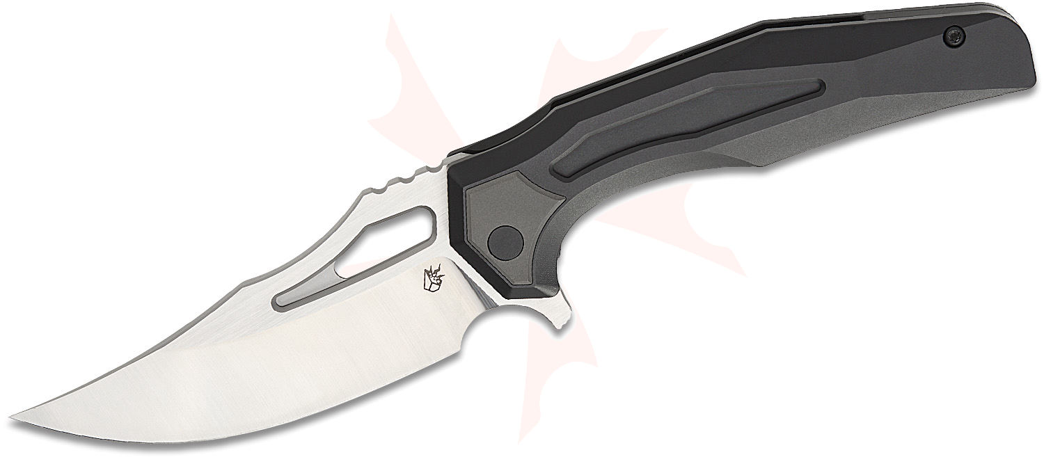 Arcane Design The CRYPT Flipper Knife 3.75" M390 Satin Persian Blade ...