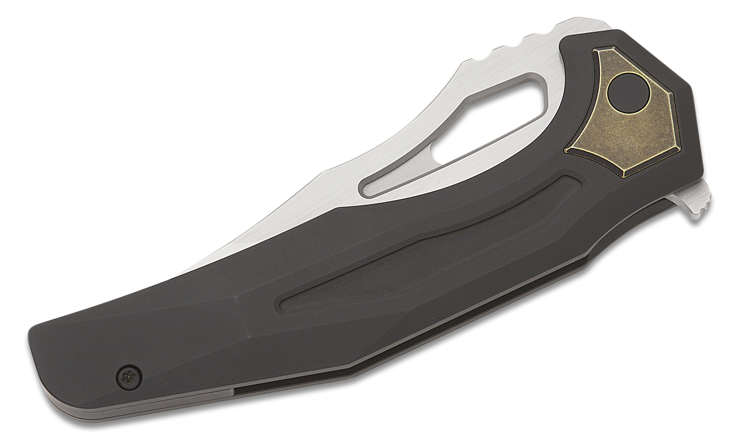 Arcane Design The CRYPT Flipper Knife 3.75" M390 Satin Persian Blade ...