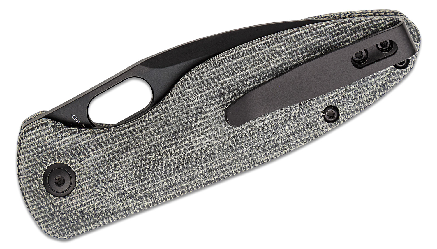 Arcform Knives Dustin Snyder Sabre Liner Lock Folding Knife 3.25" CPM-20CV Black Leaf Blade ...