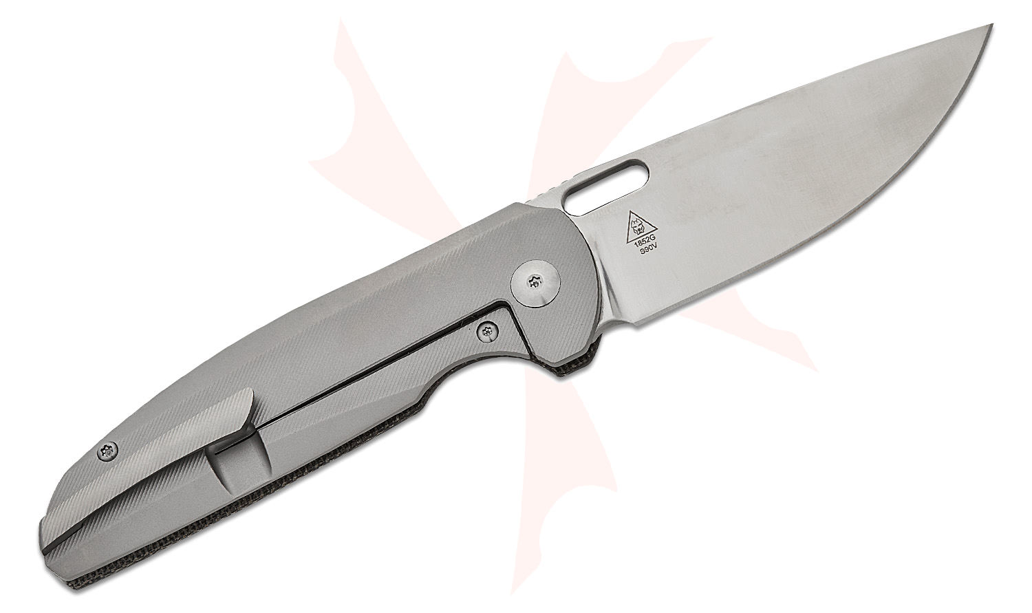 ArtisanCutlery Satyr Frame Lock Folding Knife 3.35" CPM-S90V Sand ...