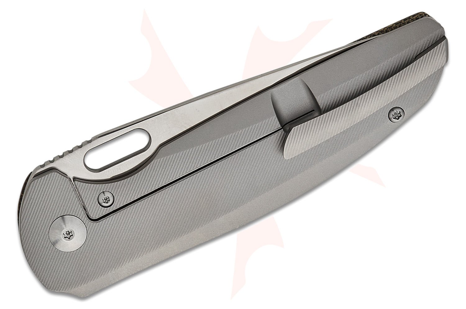 ArtisanCutlery Satyr Frame Lock Folding Knife 3.35" CPM-S90V Sand ...