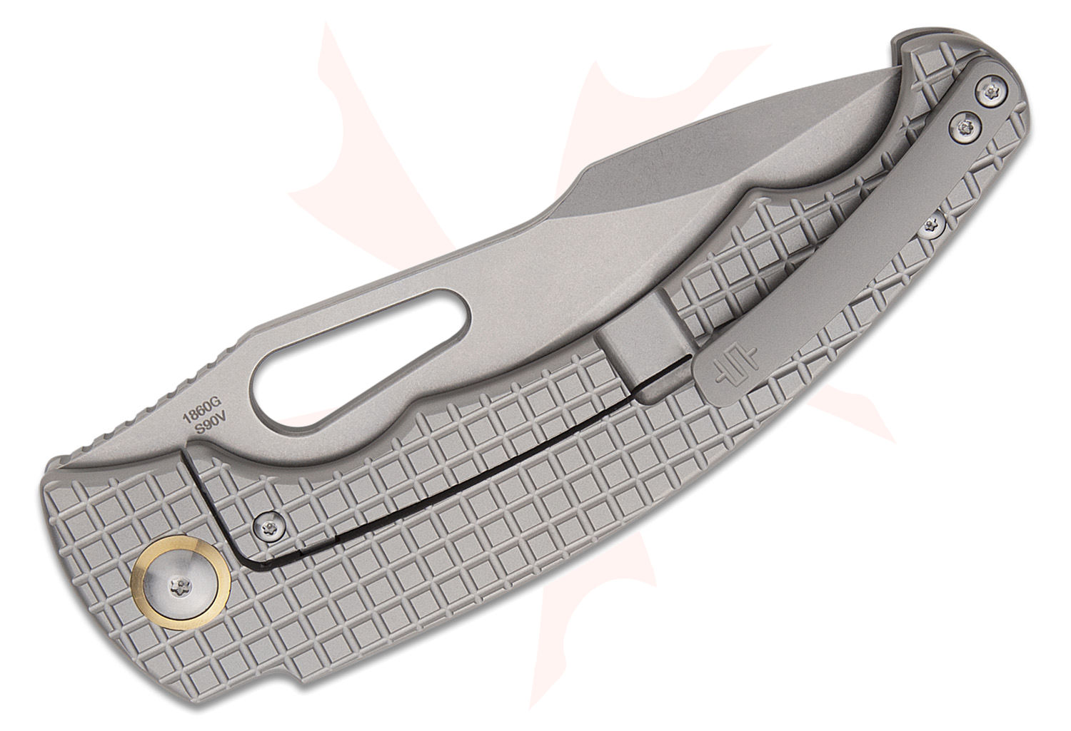 ArtisanCutlery 2023 BLADE Show Xcellerator Folding Knife 3.86" S90V ...