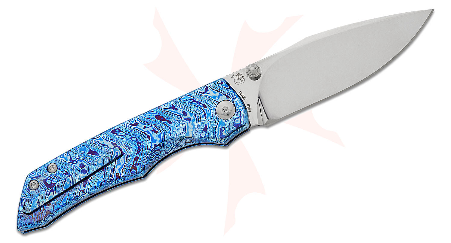 ArtisanCutlery Wizard Series The Enchanter Button Lock Folding Knife 3. ...