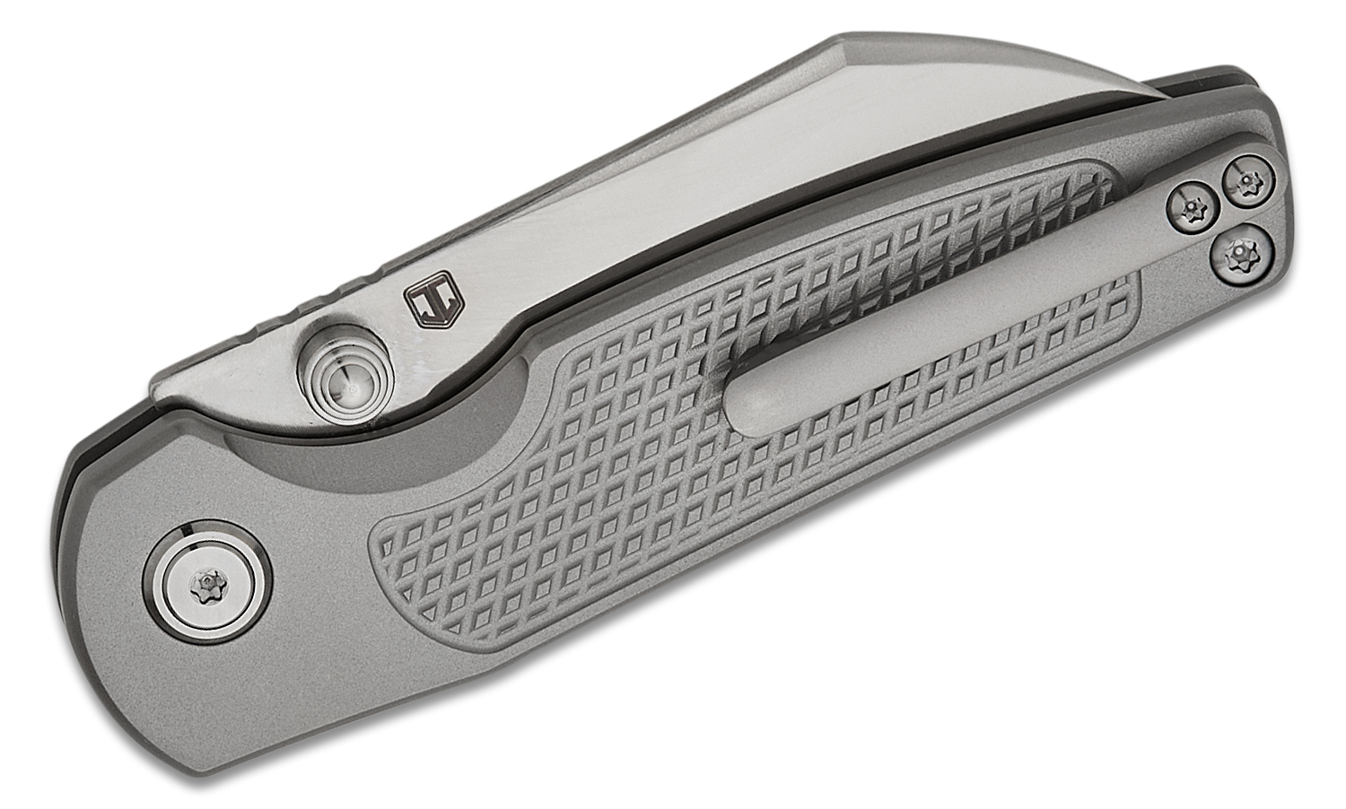 ArtisanCutlery Cleo Button Lock Folding Knife 2.54" CPM-S90V Sand ...