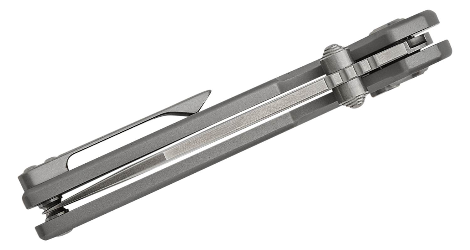 ArtisanCutlery Cleo Button Lock Folding Knife 2.54" CPM-S90V Sand ...