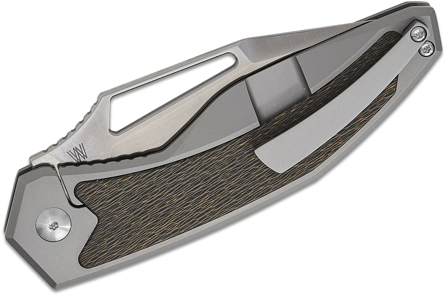 ArtisanCutlery Fragarach Frame Lock Folding Knife 3.72" S90V Satin Drop ...