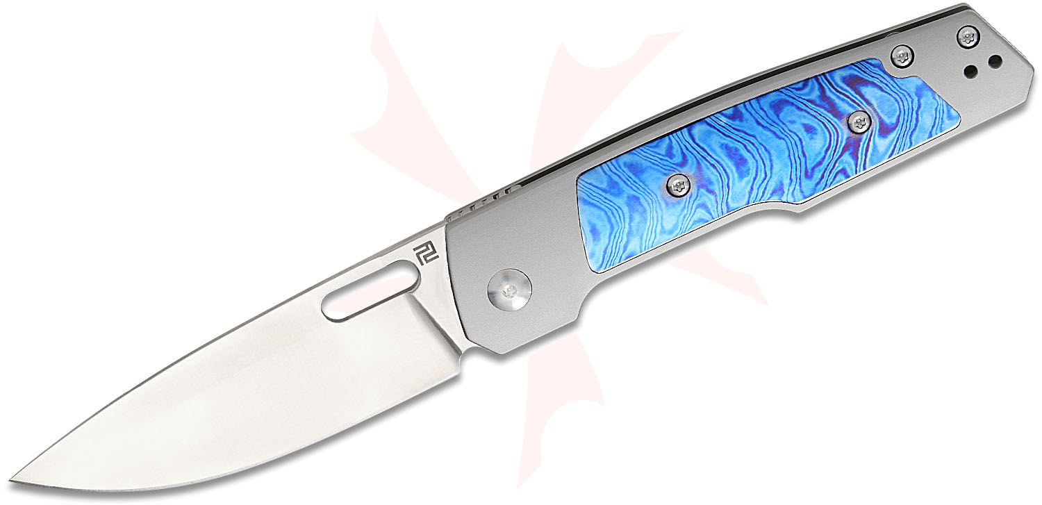 ArtisanCutlery The Gambit Queen's Gambit Folding Knife 3.5" CPM-S90V ...