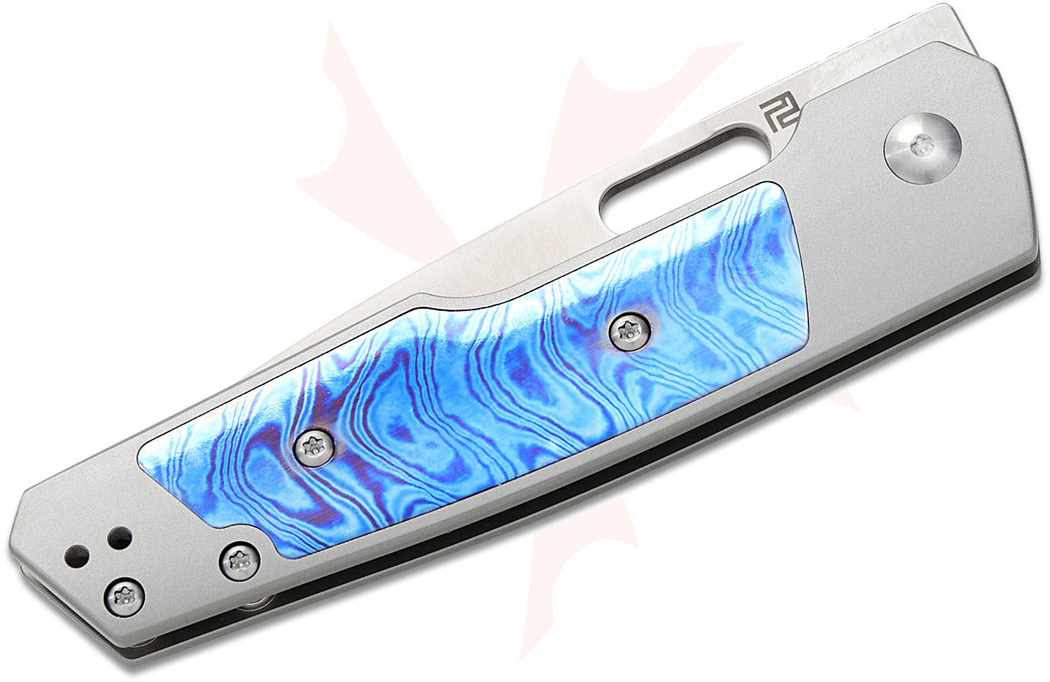 ArtisanCutlery The Gambit Queen's Gambit Folding Knife 3.5" CPM-S90V ...