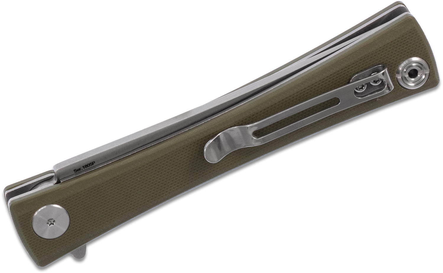 ArtisanCutlery S Waistline 1805P-GNF Flipper Knife 4.06" D2 Stonewashed ...