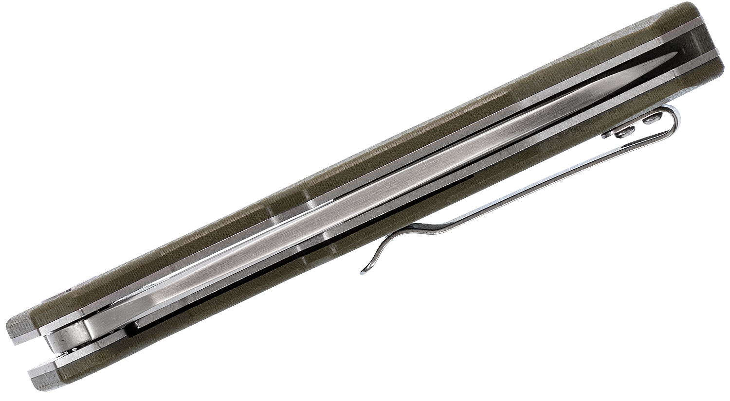 ArtisanCutlery Zumwalt 1808P-GNF Flipper Knife 3.88" Satin D2 Drop ...