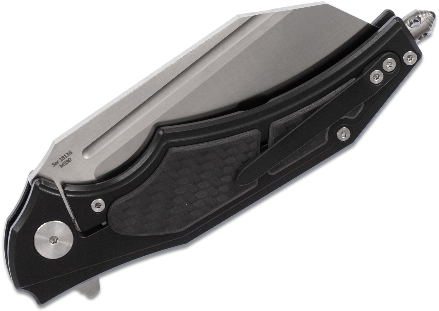 ArtisanCutlery Apache Nomad Flipper Knife 3.82" M390 Wharncliffe Blade ...