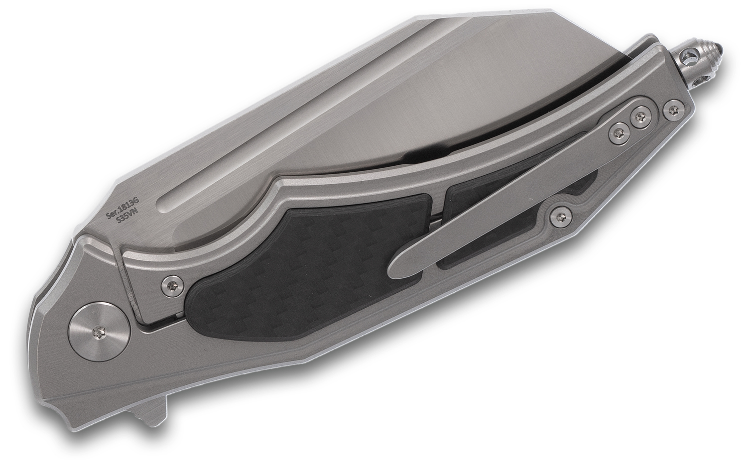 ArtisanCutlery Apache Nomad Flipper Knife 3.82" S35VN Wharncliffe Blade ...