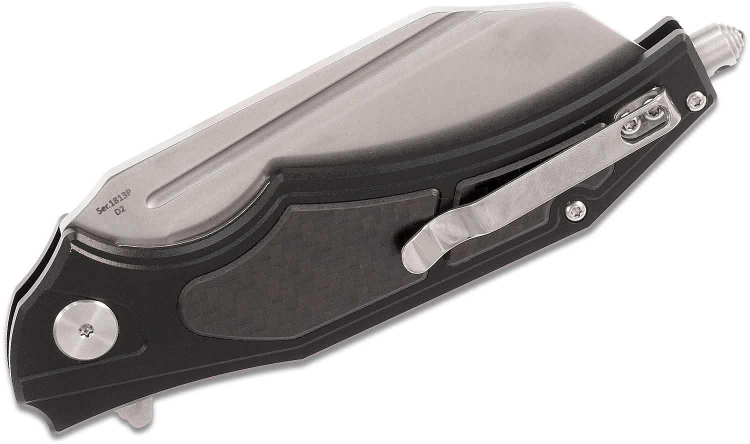 ArtisanCutlery Apache Nomad Flipper Knife 3.82" D2 Wharncliffe Blade ...