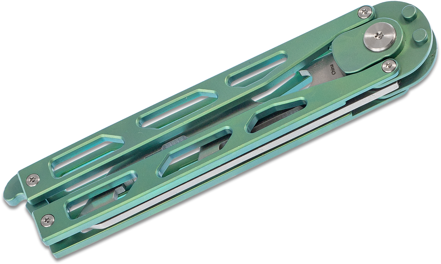 ArtisanCutlery Mini Kinetic-Tool AUTO Butterfly Multi-Tool, 3.25 ...