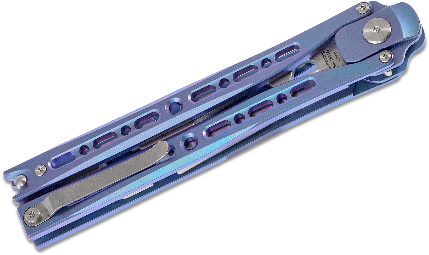 ArtisanCutlery Kinetic-Tool II AUTO Butterfly Multi-Tool, 4" 8Cr13MoV ...