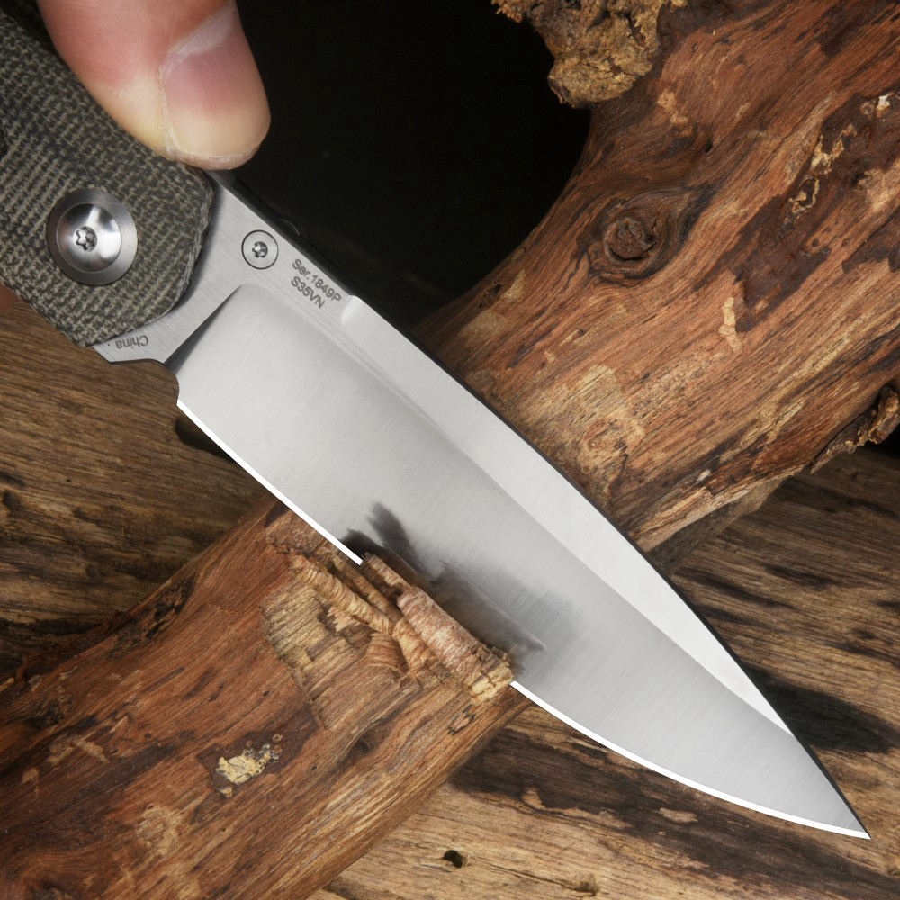 ArtisanCutlery Sirius Front Flipper Knife 3.54" S35VN Satin Drop Point ...