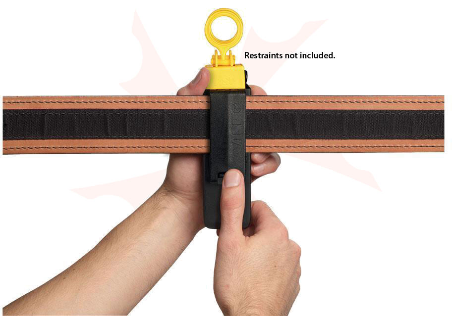 ASP Tri-Fold Restraints Belt Case, Black Polymer - KnifeCenter - 56201