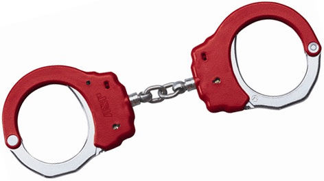 ASP Chain Training Restraints, Red - KnifeCenter - 07464 - Discontinued