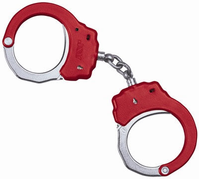 ASP Chain Training Restraints, Red - KnifeCenter - 07464 - Discontinued