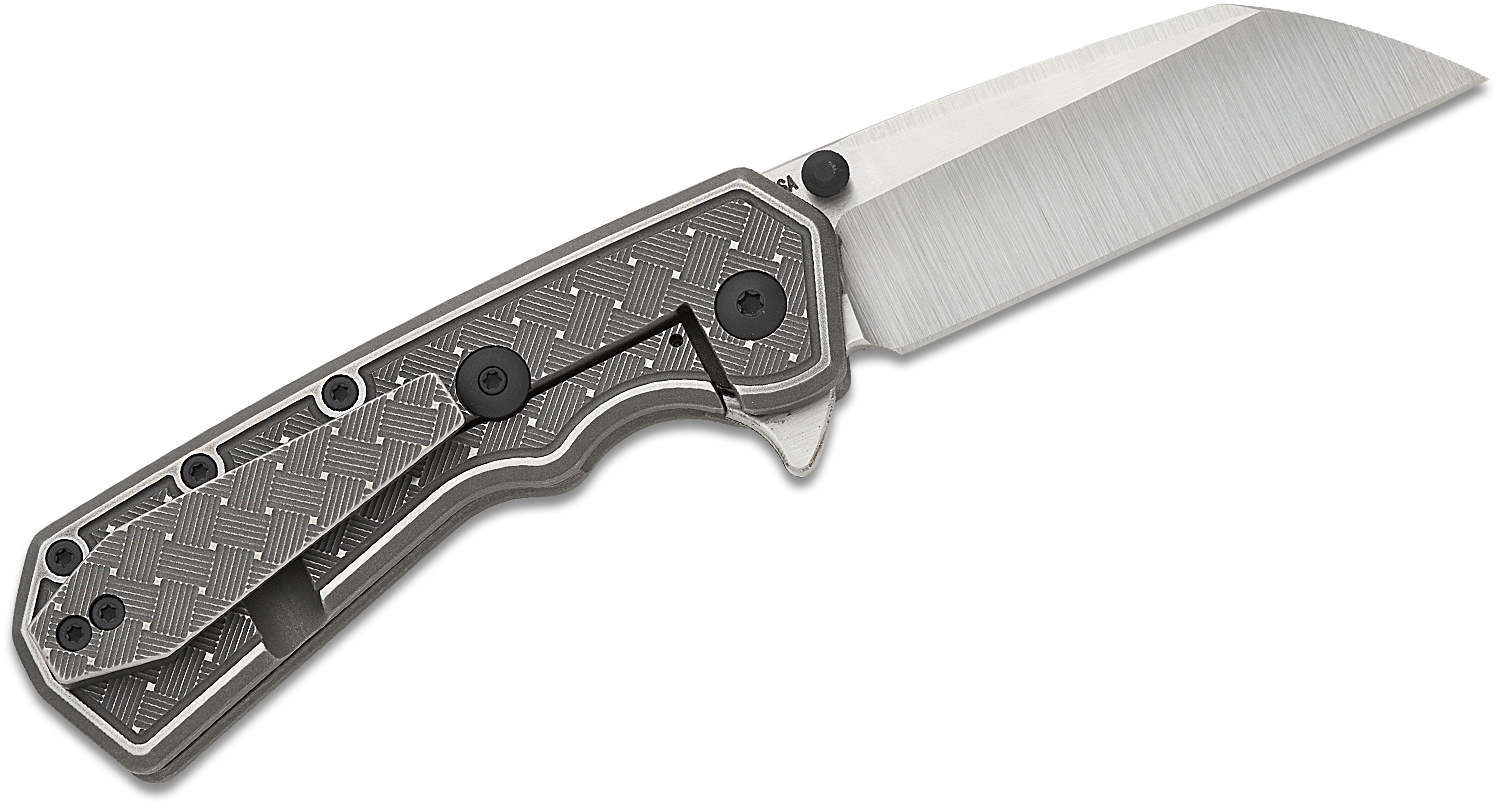 Attn2Detail Mercantile Custom Delta Flipper Knife 3.38" CPM-20CV Satin ...
