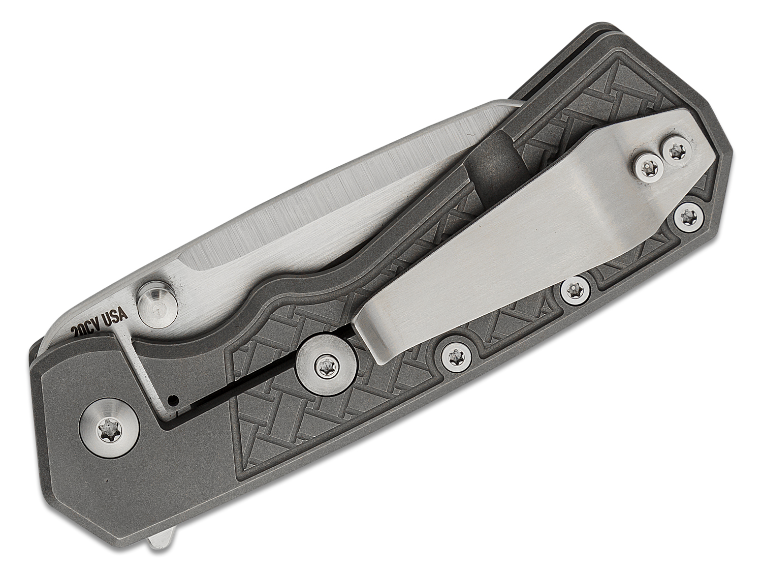 Attn2Detail Mercantile Custom Delta Prototype #4 Flipper Knife 3.38 ...