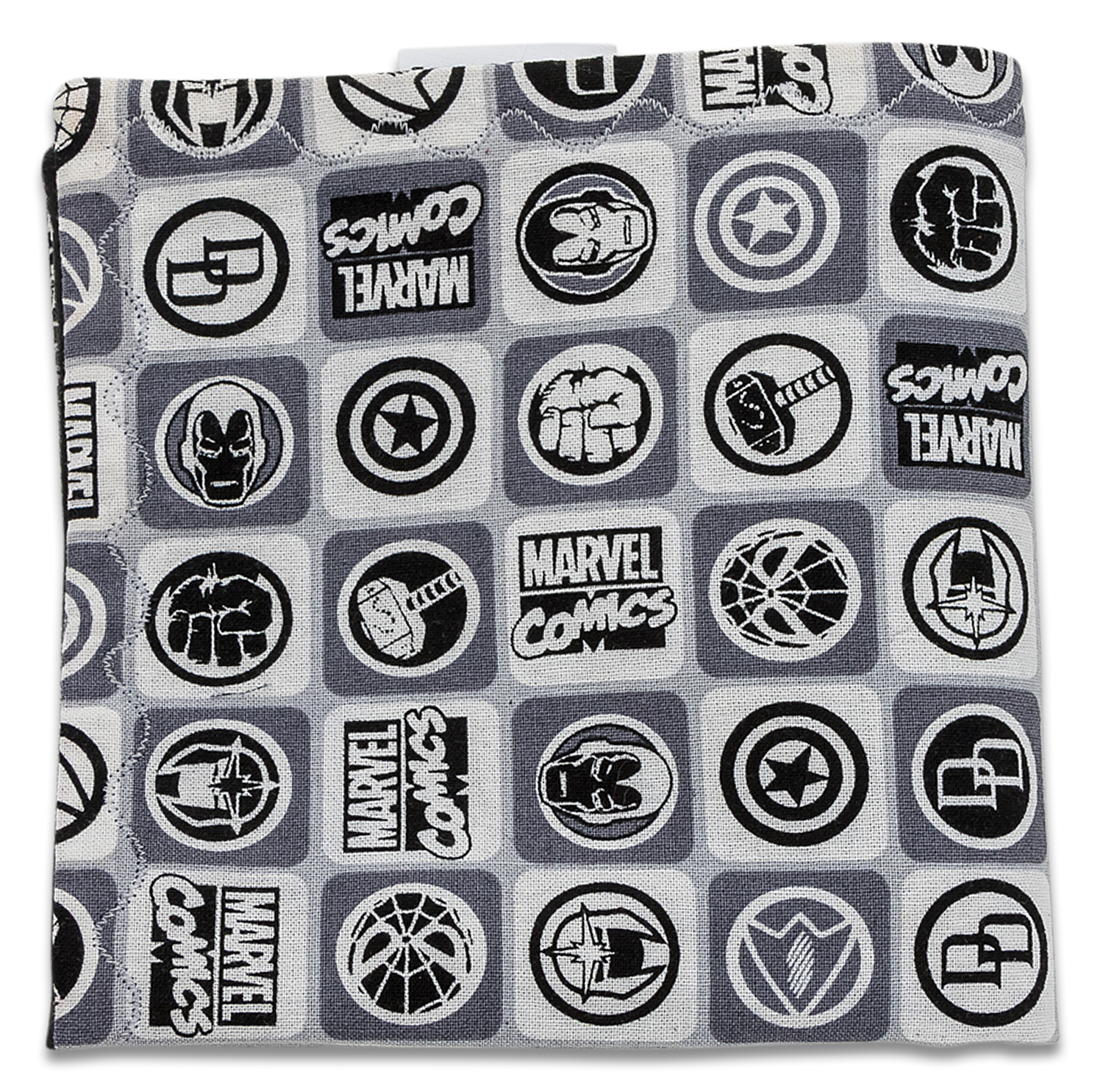 Attn2Detail Mercantile Custom Hank, 10.75" X 11", Classic Marvel Logos ...