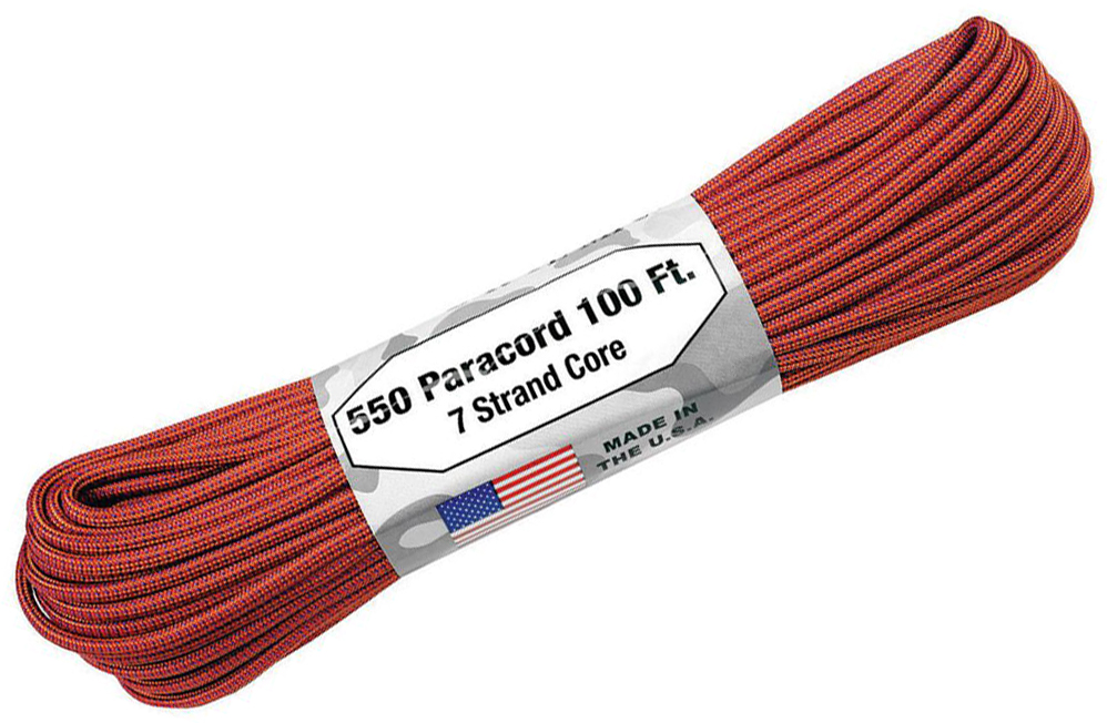 Atwood Rope Color Changing 550 Paracord, Molten, 100 Feet - KnifeCenter ...
