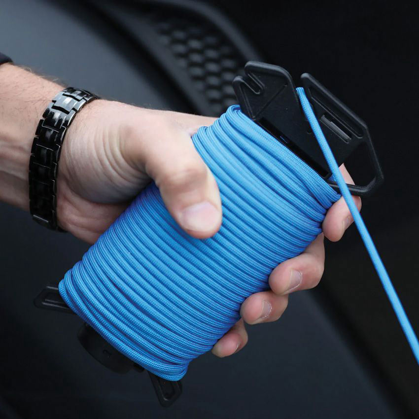 Atwood Rope Ready Rope Cord Dispenser with 550 Paracord, Black, 100 ...