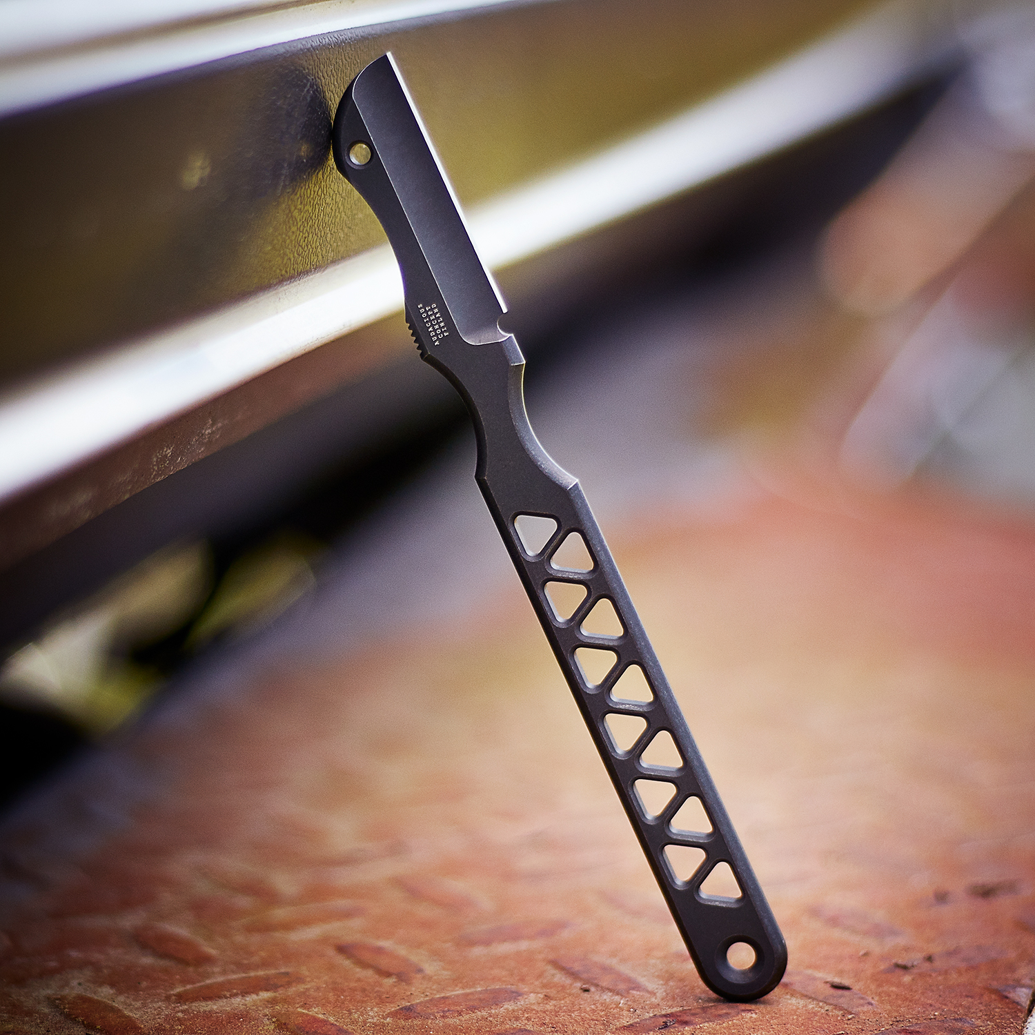Audacious Concept Backcountry Scalpel Neck Knife 1.6" Black Stonewashed ...