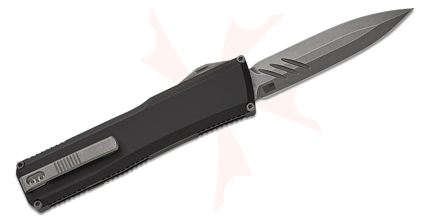 Axial USA Shift V3 OTF AUTO Knife 3.4" CPM-MagnaCut Stonewashed Double ...