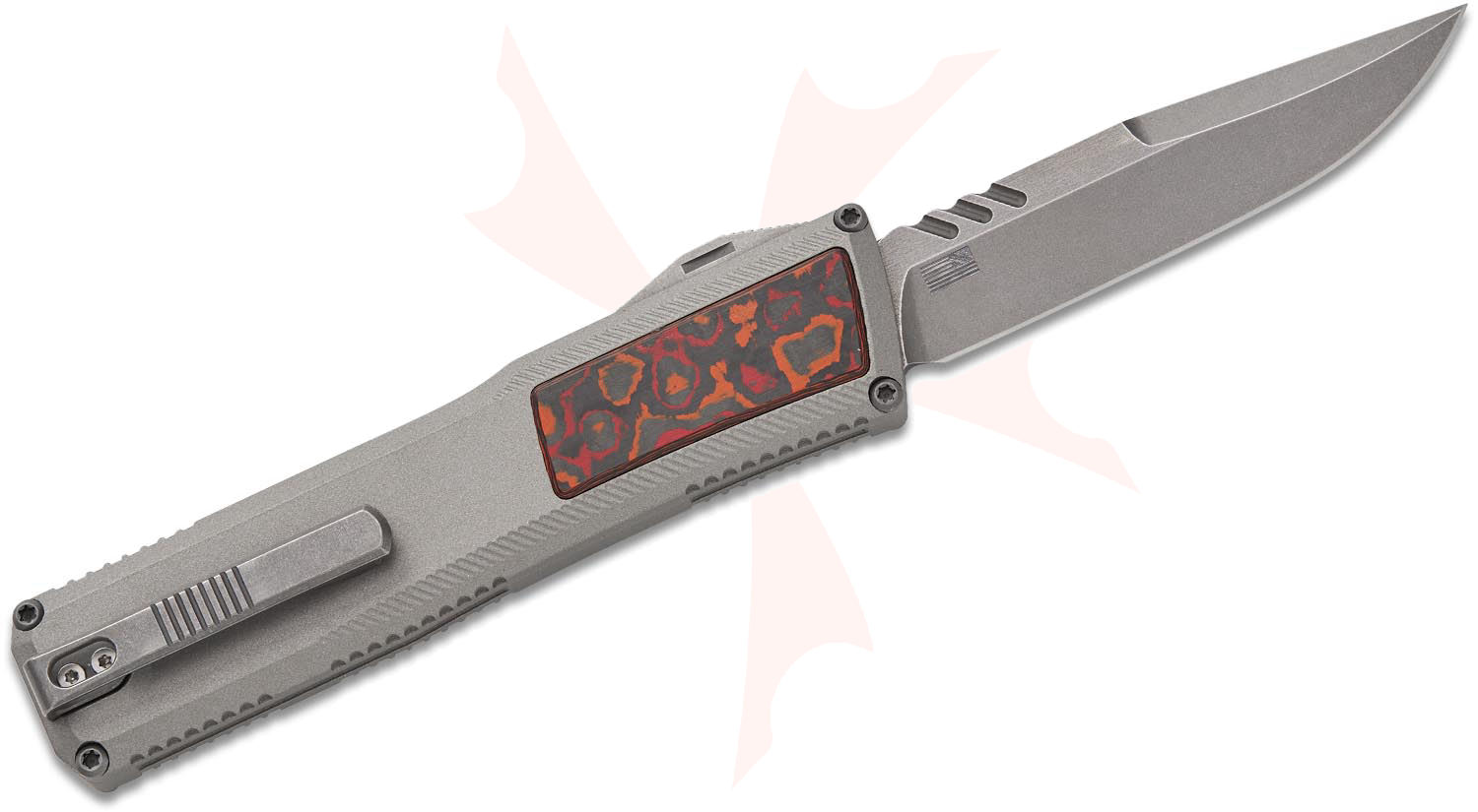 Axial USA Shift V3 OTF AUTO Knife 3.4" CPM-MagnaCut Stonewashed Clip ...