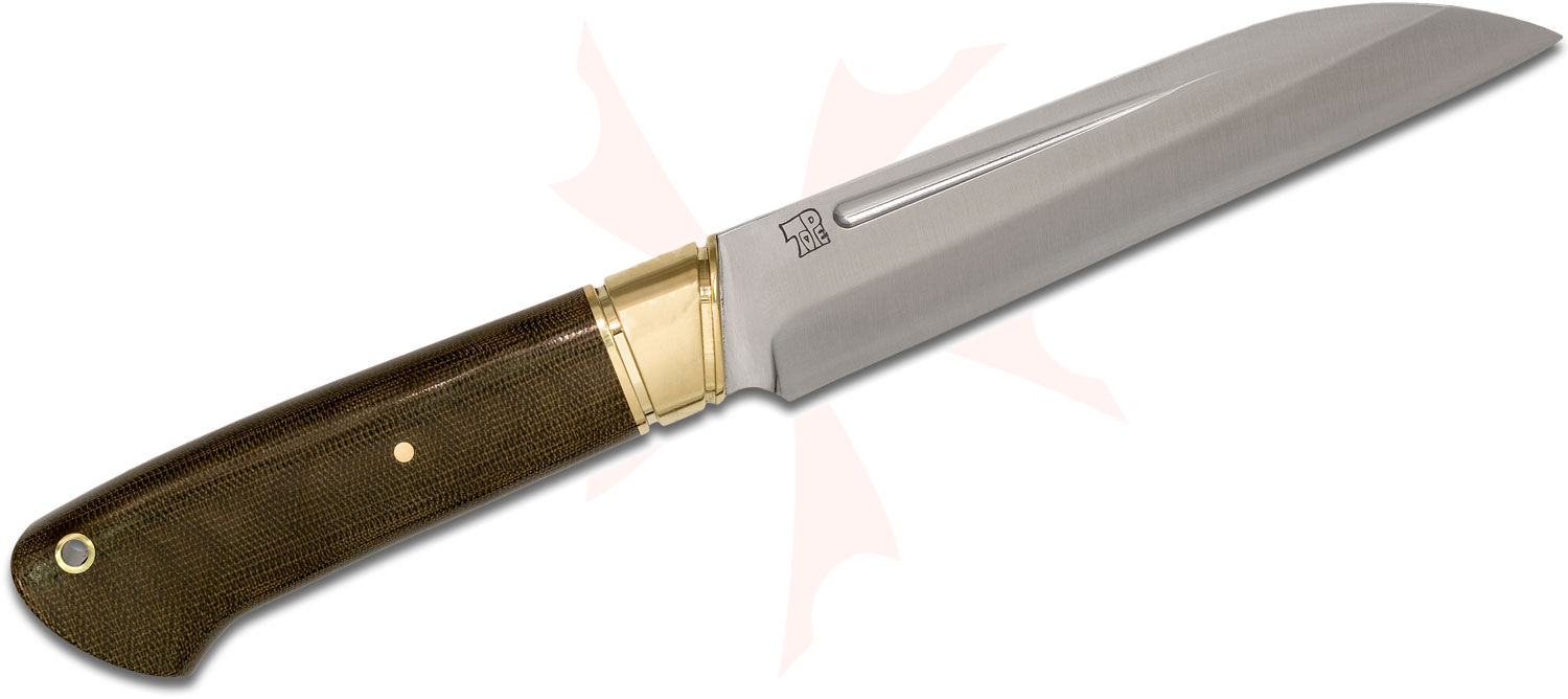 Bark River Knives Dan Tope Hauk Fixed 5.78" A2 Tool Steel Blade, Green ...