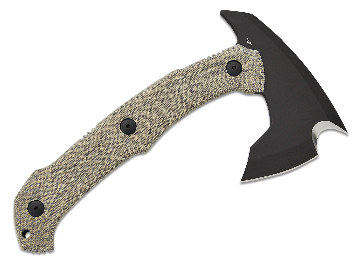 Bastinelli Creations Addiction Axe Tomahawk 9.5" Overall, M390 Black ...