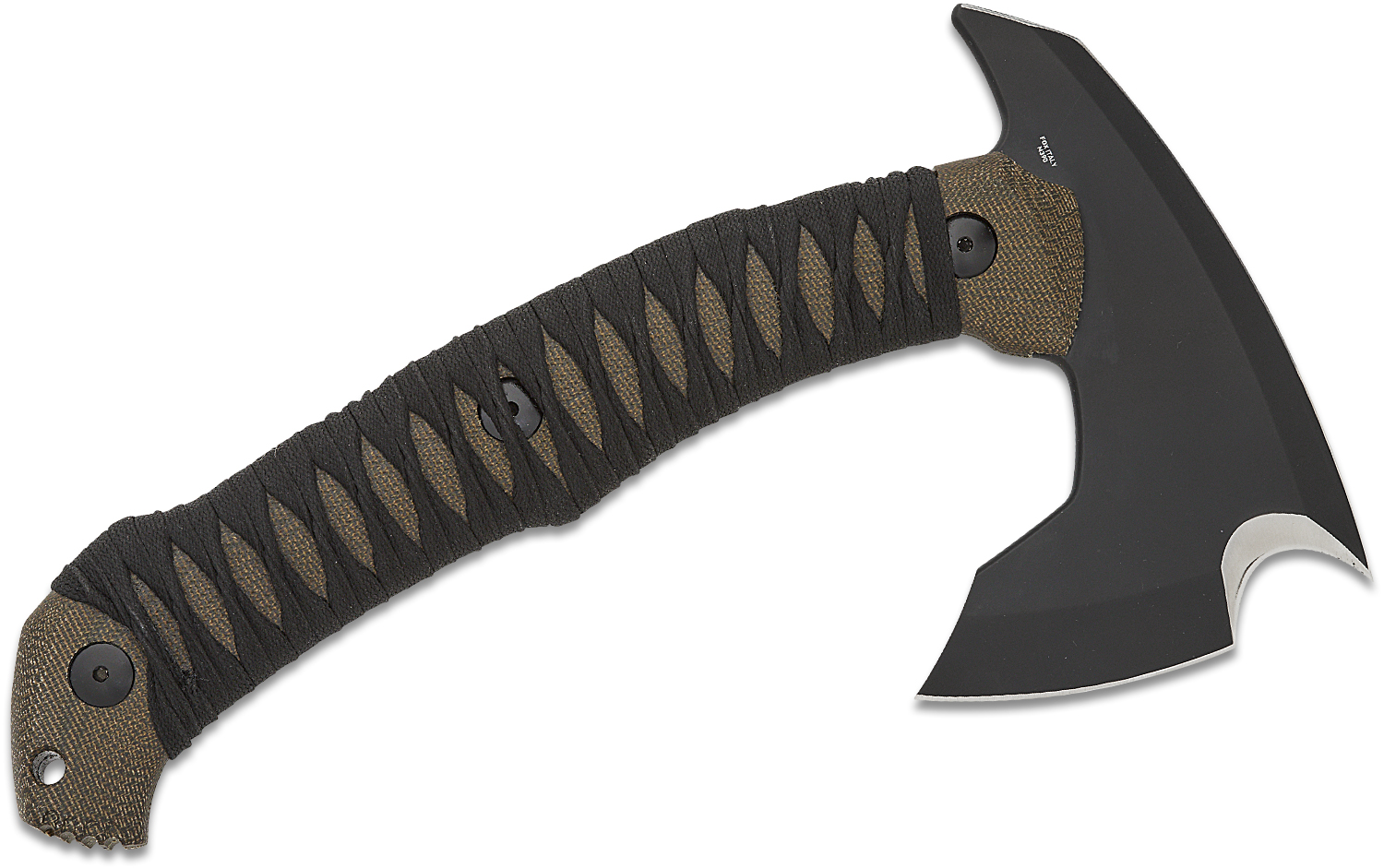 Bastinelli Creations Addiction Axe Tomahawk 9.5" Overall, M390 Black ...