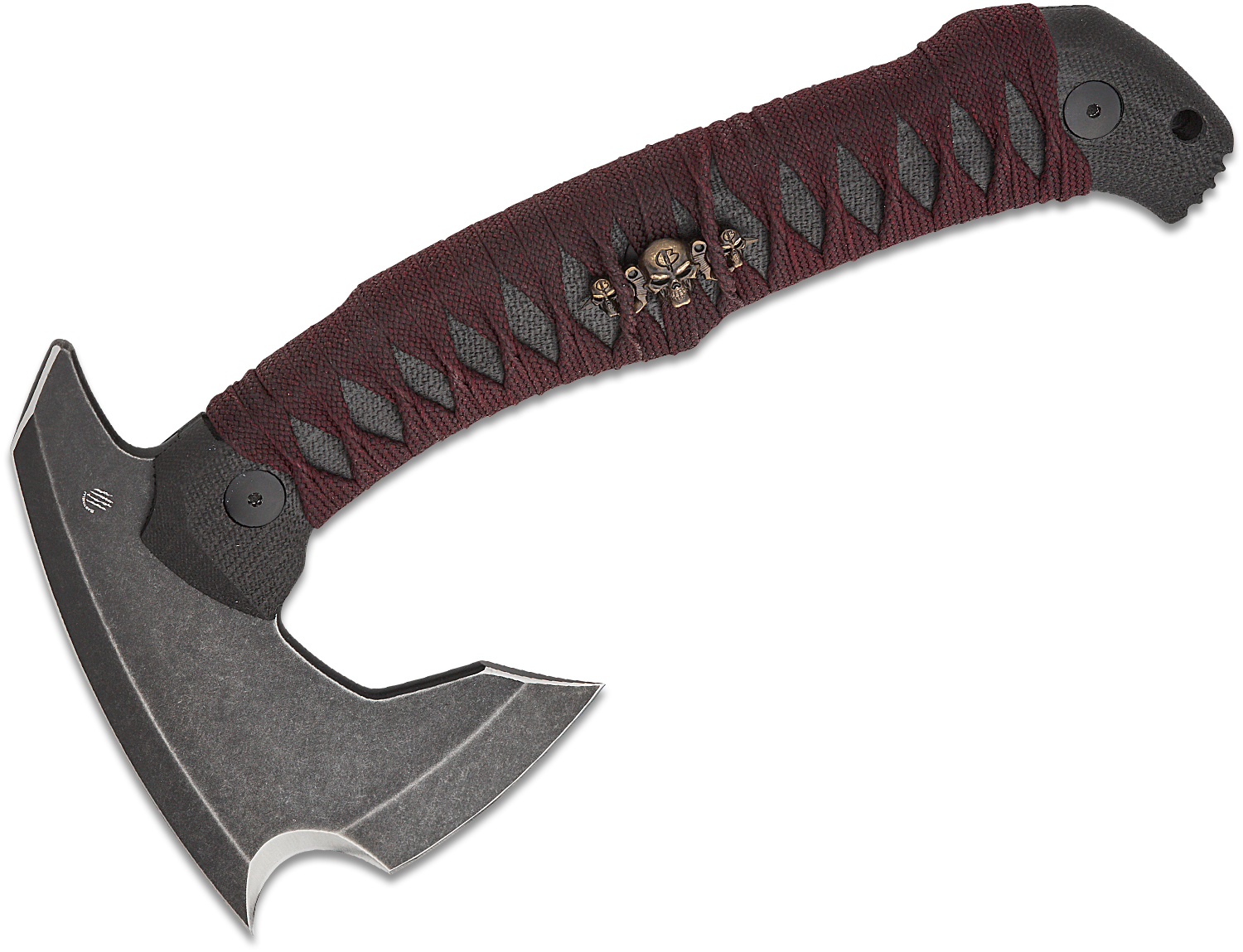 Bastinelli Creations Addiction Axe Tomahawk 9.5" Overall, M390 Dark ...
