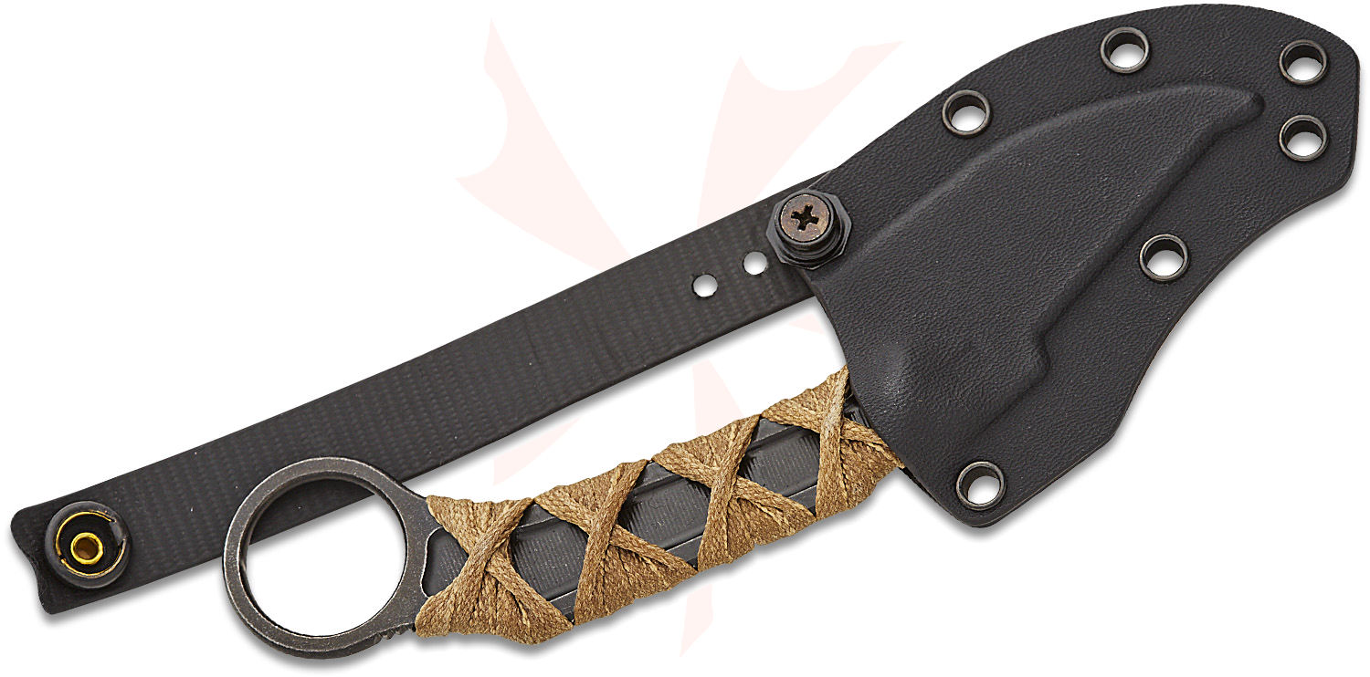 Bastinelli Creations Doug Marcaida Anomaly Fixed Blade Neck Knife 2.25 ...