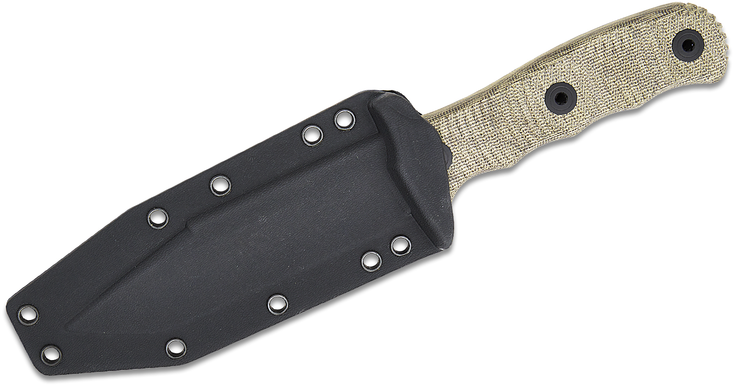 Bastinelli Creations/VolWest Binome Fixed Blade Knife 5.25" M390 Black ...