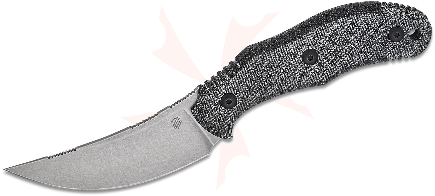 Bastinelli Creations Chopper Fixed Blade Knife 3.5" M390 Stonewashed ...