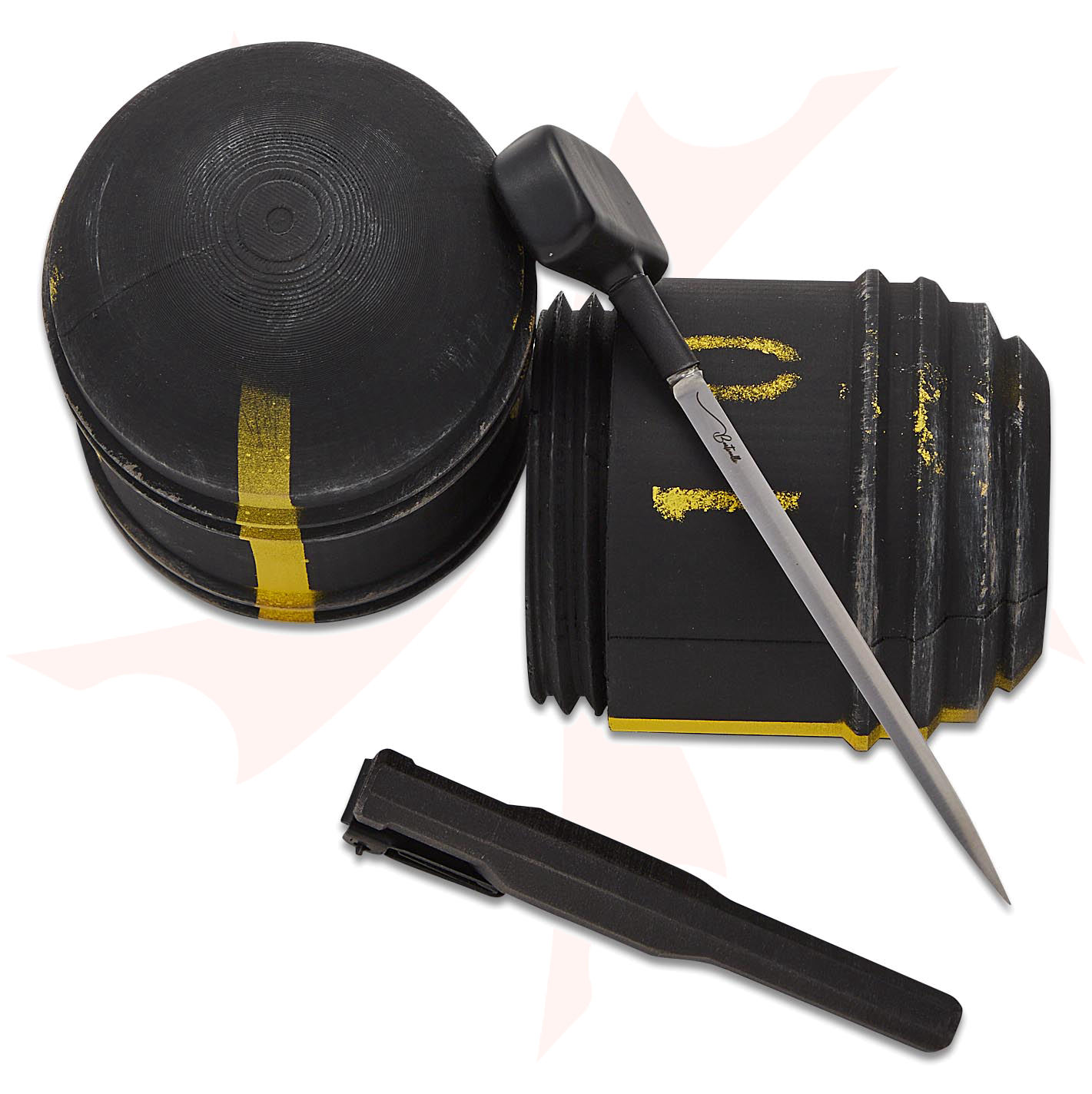 Bastinelli Creations Custom Capsule Ventilation Rapier Spike 4.25" 440 ...