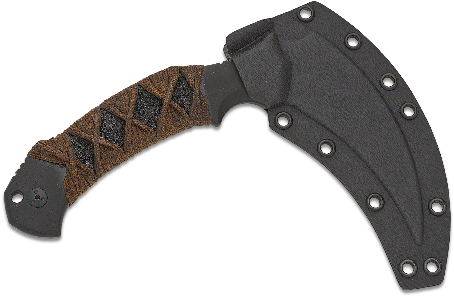 Bastinelli Creations Grumpy Scythe Tomahawk Fixed Blade Knife 5" M390 ...