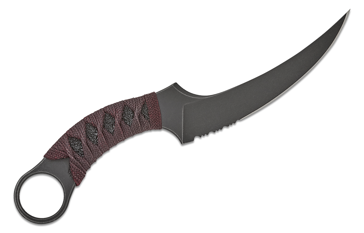 Bastinelli Creations Mako Fixed Blade Knife 4.625" N690Co Black PVD ...