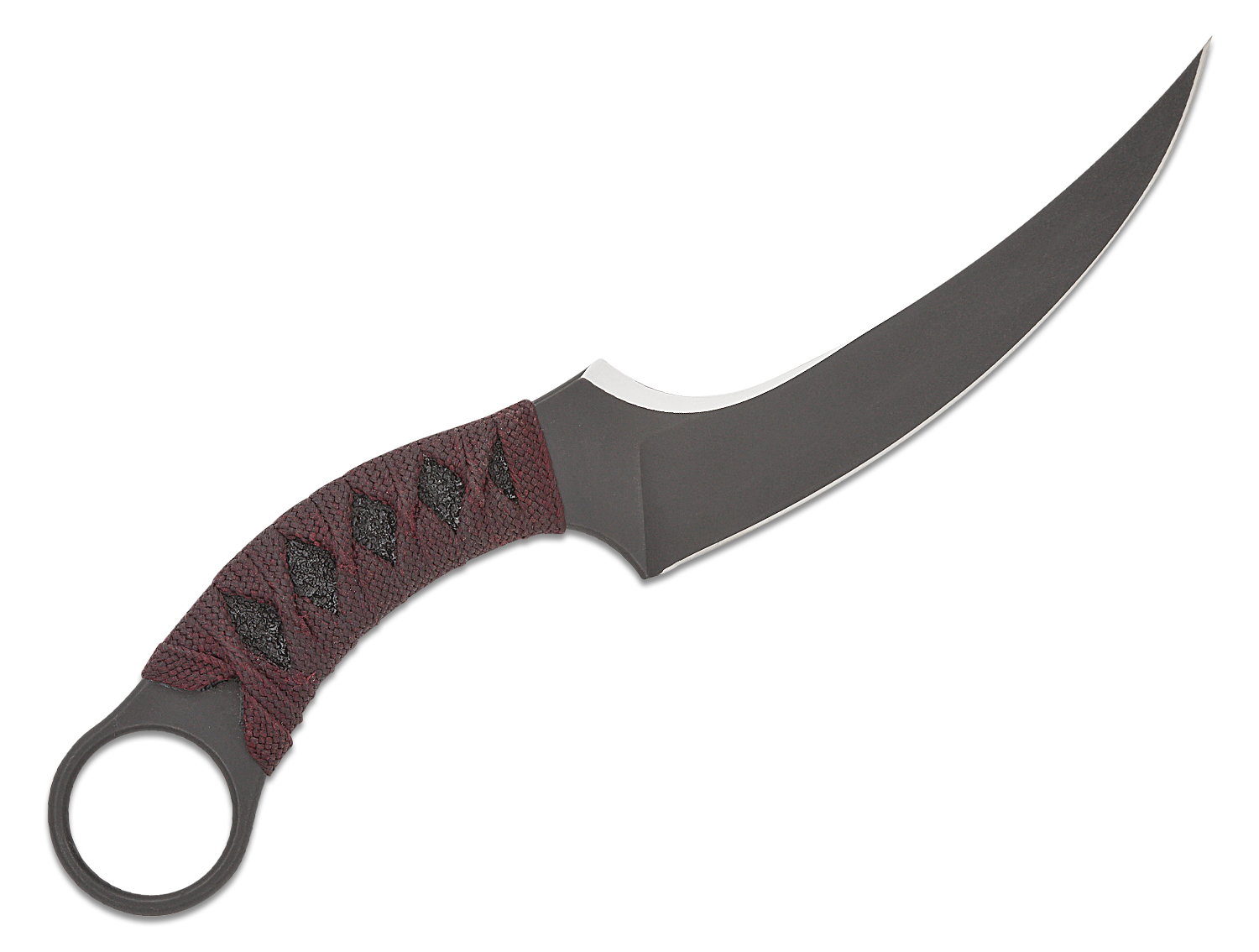 Bastinelli Creations Mako Fixed Blade Knife 4.625" N690Co Black PVD ...