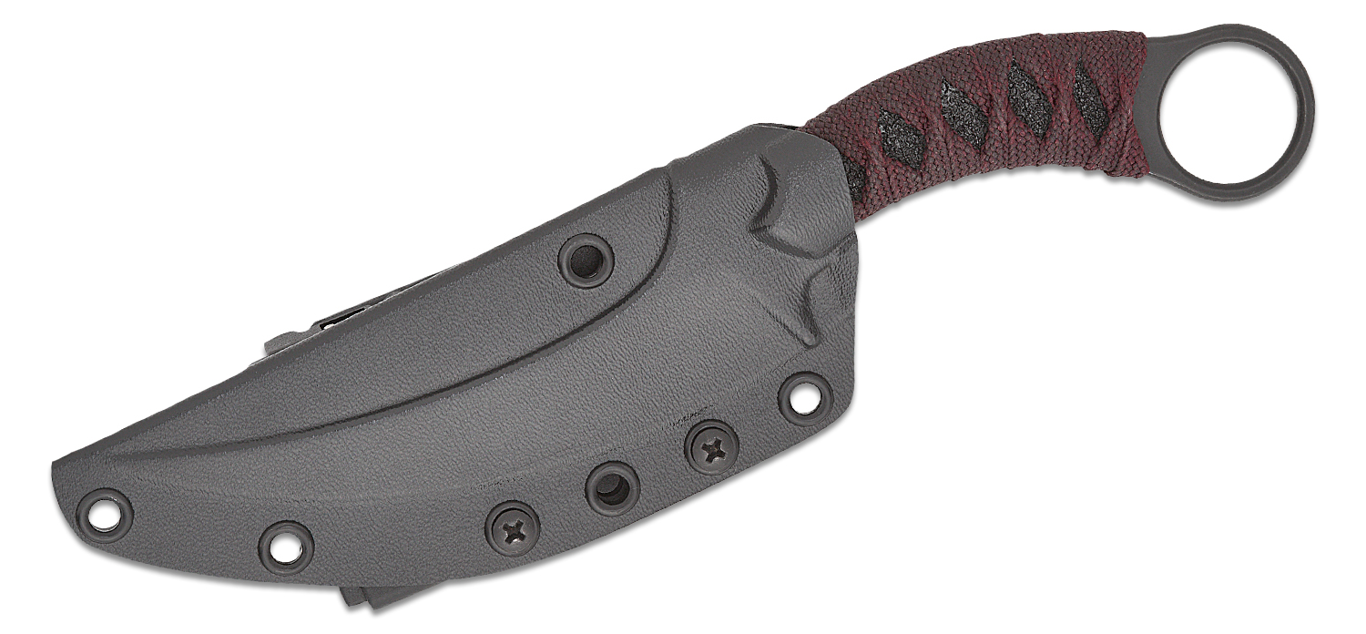 Bastinelli Creations Mako Fixed Blade Knife 4.625" N690Co Black PVD ...