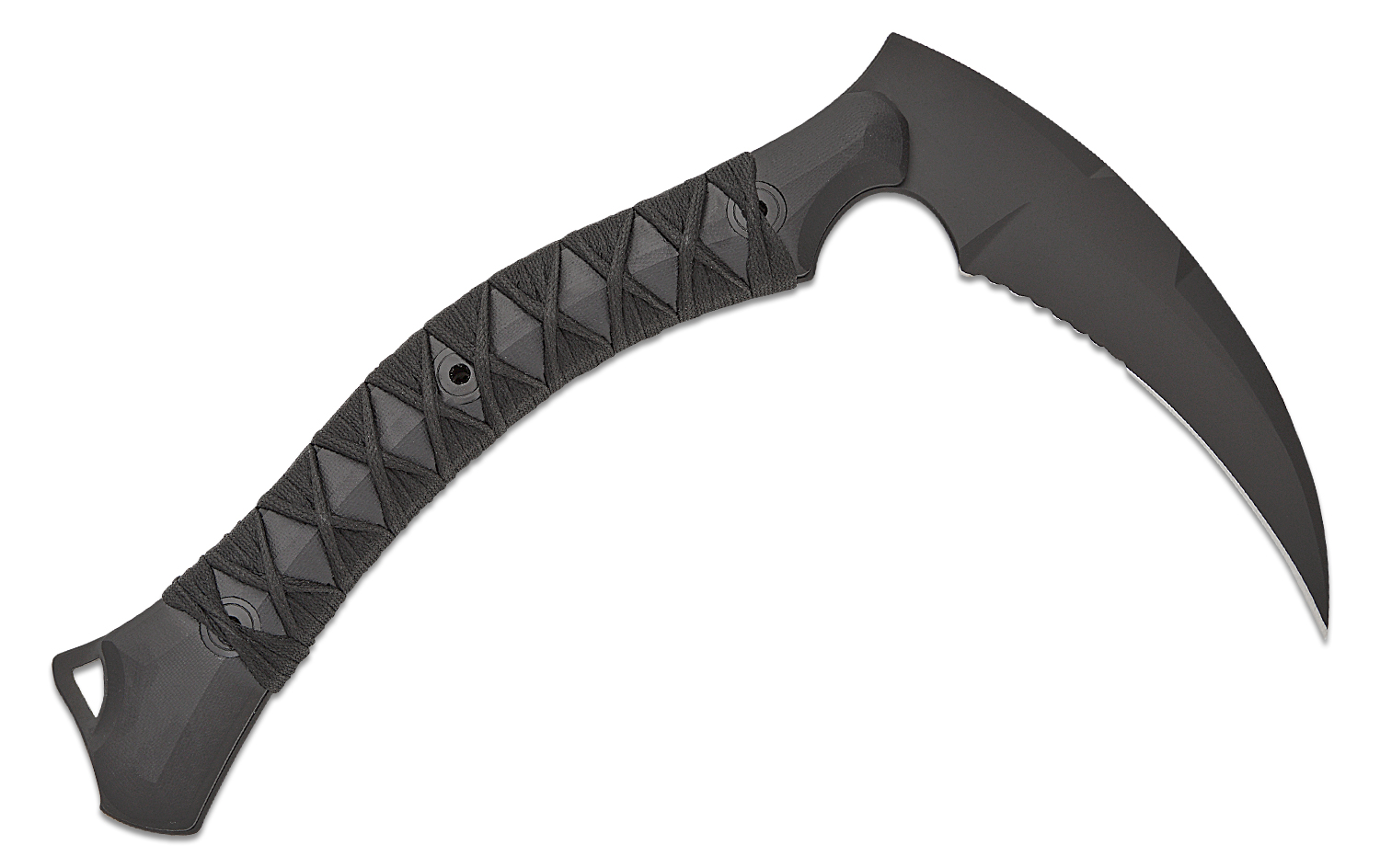 Bastinelli Creations ReaperTAC Scythe Tomahawk 6.7" Black Cerakote ...