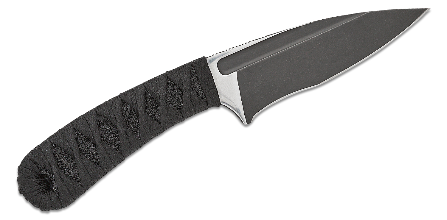 Bastinelli Creations Custom Sin Fixed Blade Knife 3.5" N690Co Black ...
