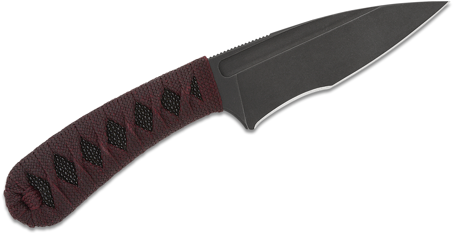 Bastinelli Creations Sin Fixed Blade Knife 3.5" N690Co Black ...