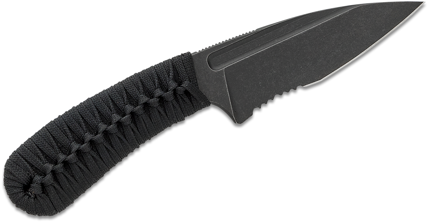 Bastinelli Creations Sin Fixed Blade Knife 3.5" N690Co Black ...