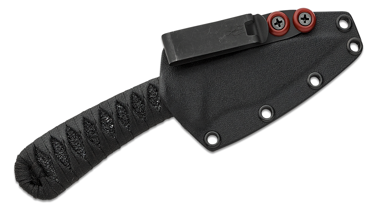 Bastinelli Creations Custom Sin XL Fixed Blade Knife 3.5" D2 Black ...