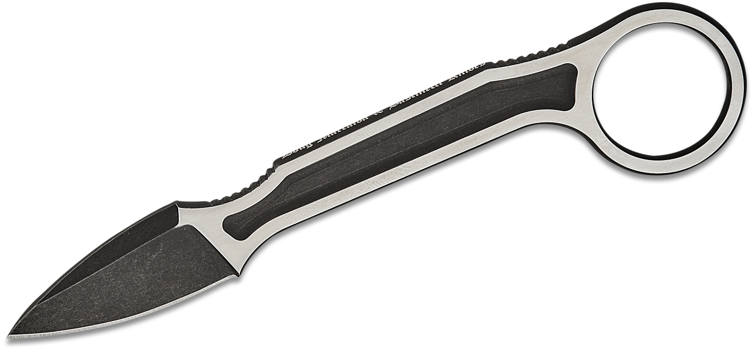 Bastinelli Creations Doug Marcaida Spade Fixed Blade Neck Knife 1.75 ...