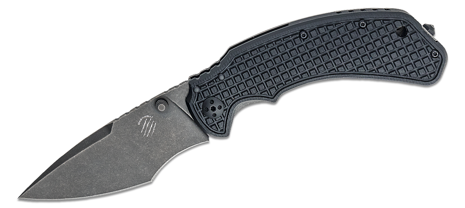 Bastinelli Creations Alpha 1 Folding Knife 3.75" M390 Black PVD ...